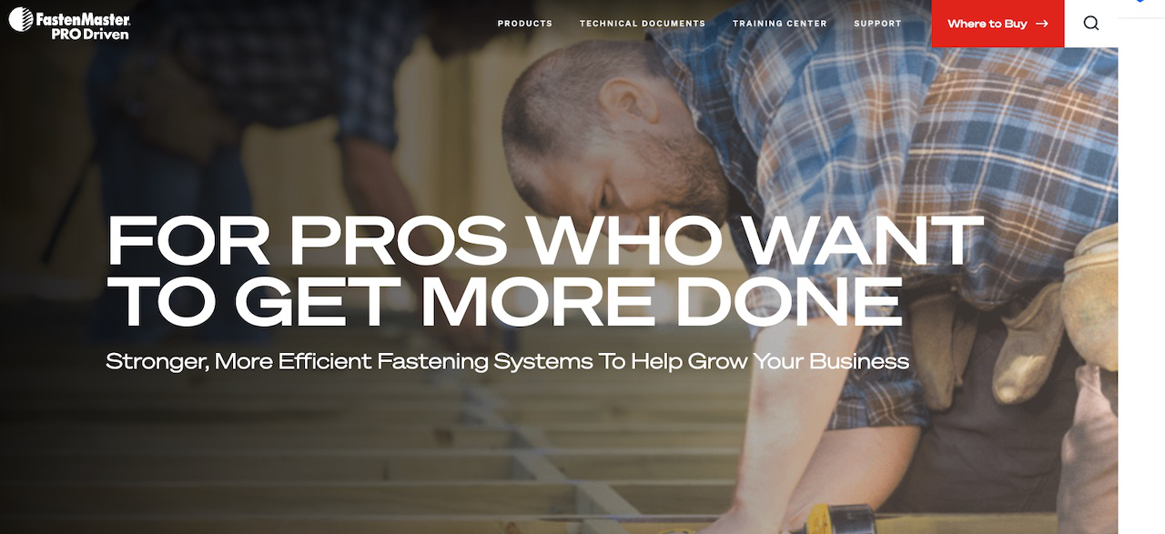 FastenMaster launches online pro contractor experience | LBM Journal