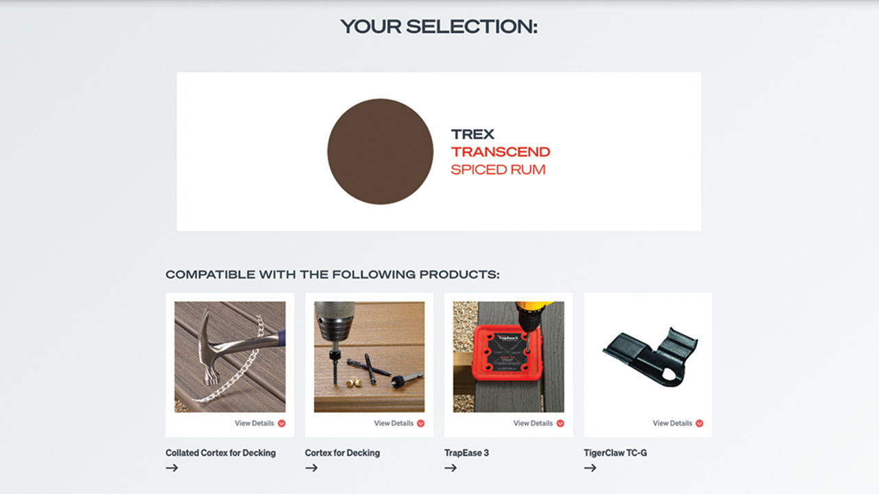FastenMaster Online Decking Color Match Tool | LBM Journal