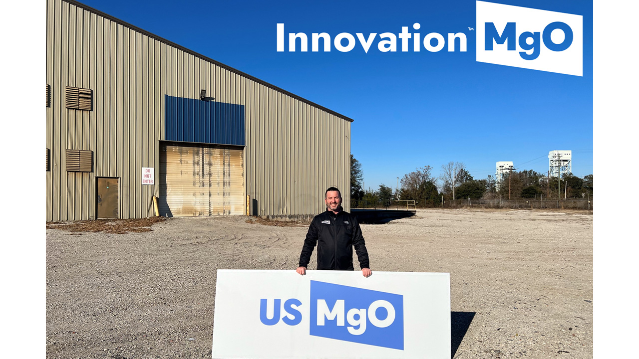 US MgO to construct 1st panel manufacturing plant in Wilmington, NC ...