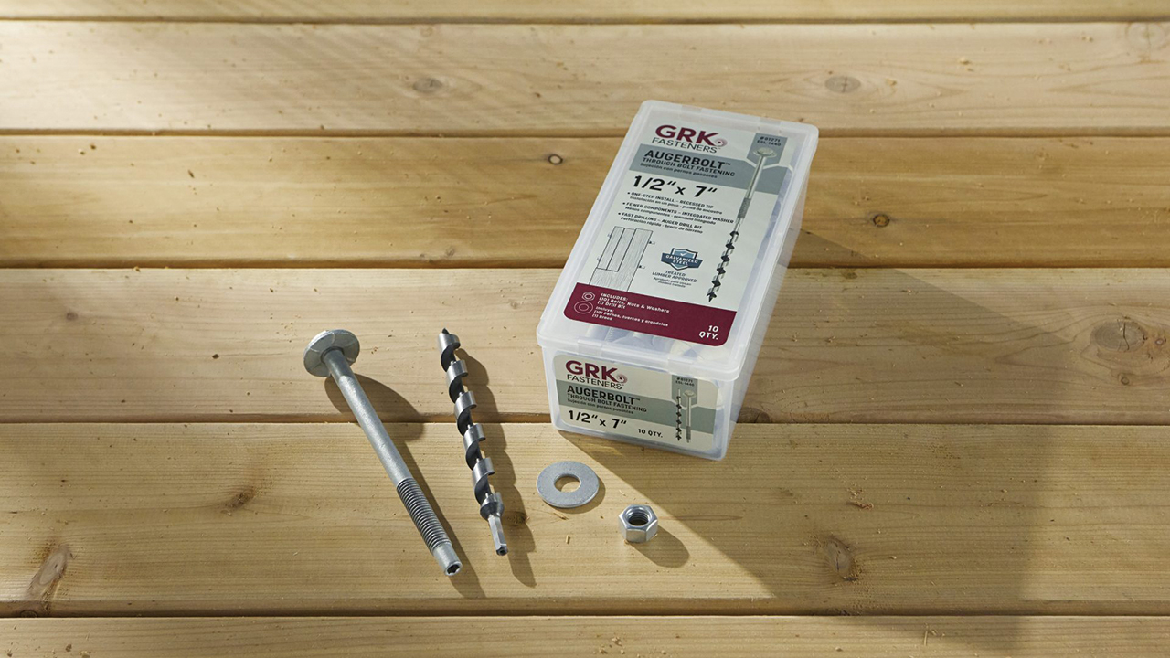GRK Fasteners AugerBolt Through Bolt Fastening System | LBM Journal