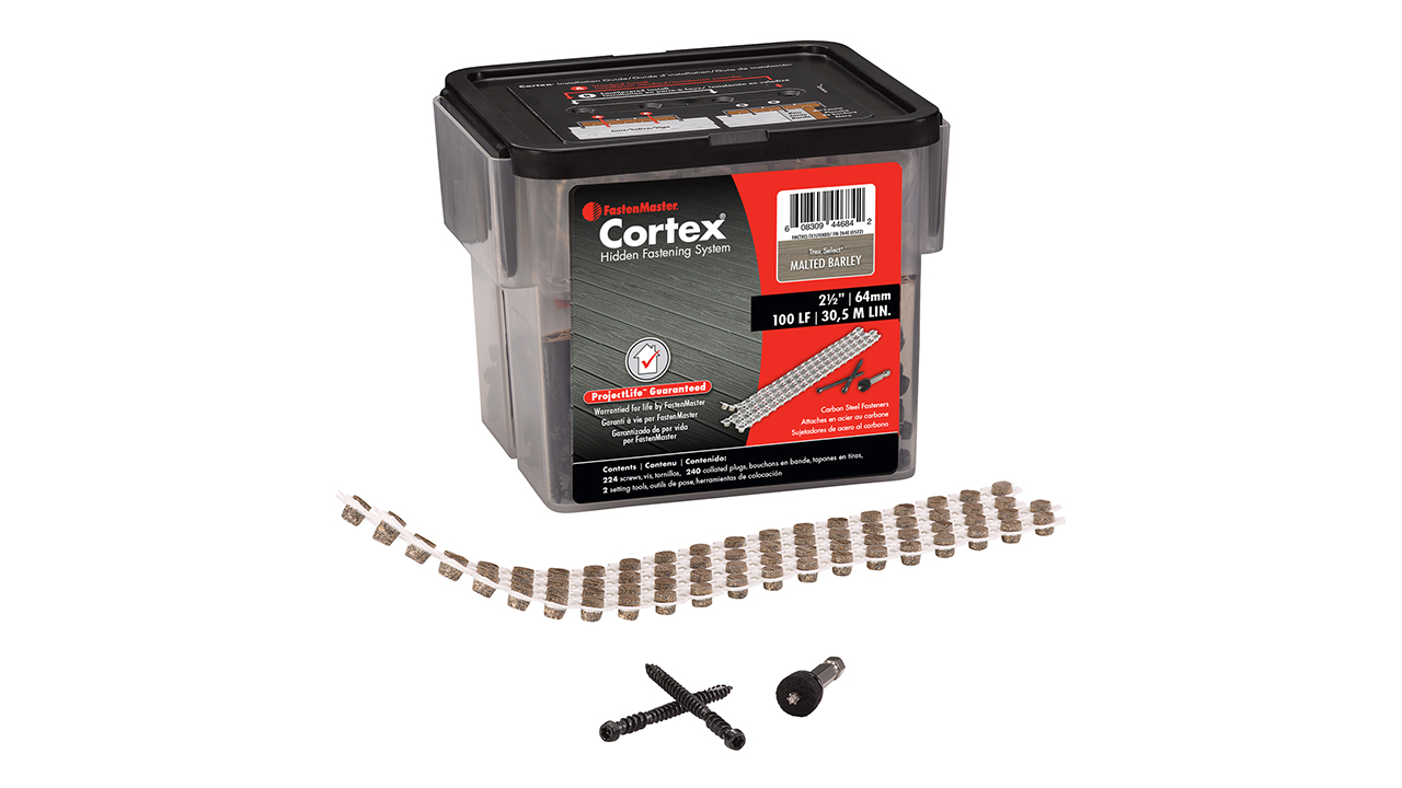 FastenMaster Cortex Plugs for New Trex Decking | LBM Journal