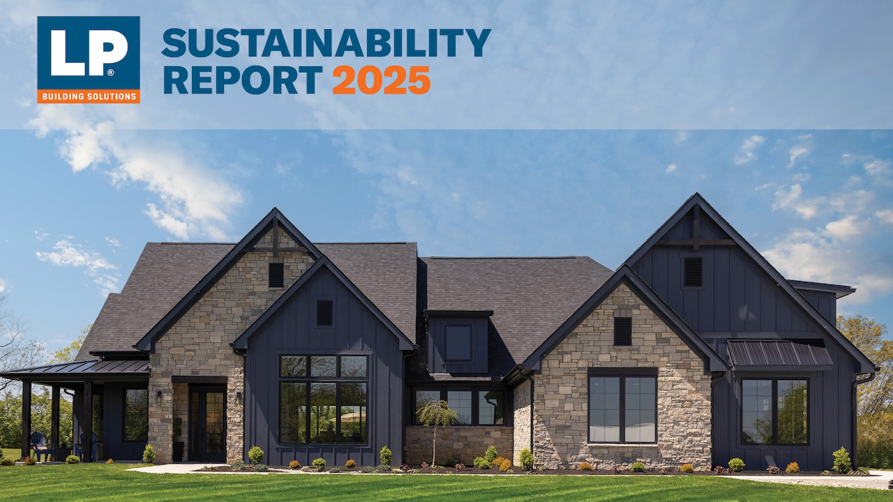 LP Building Solutions Releases 2025 Sustainability Report | LBM Journal