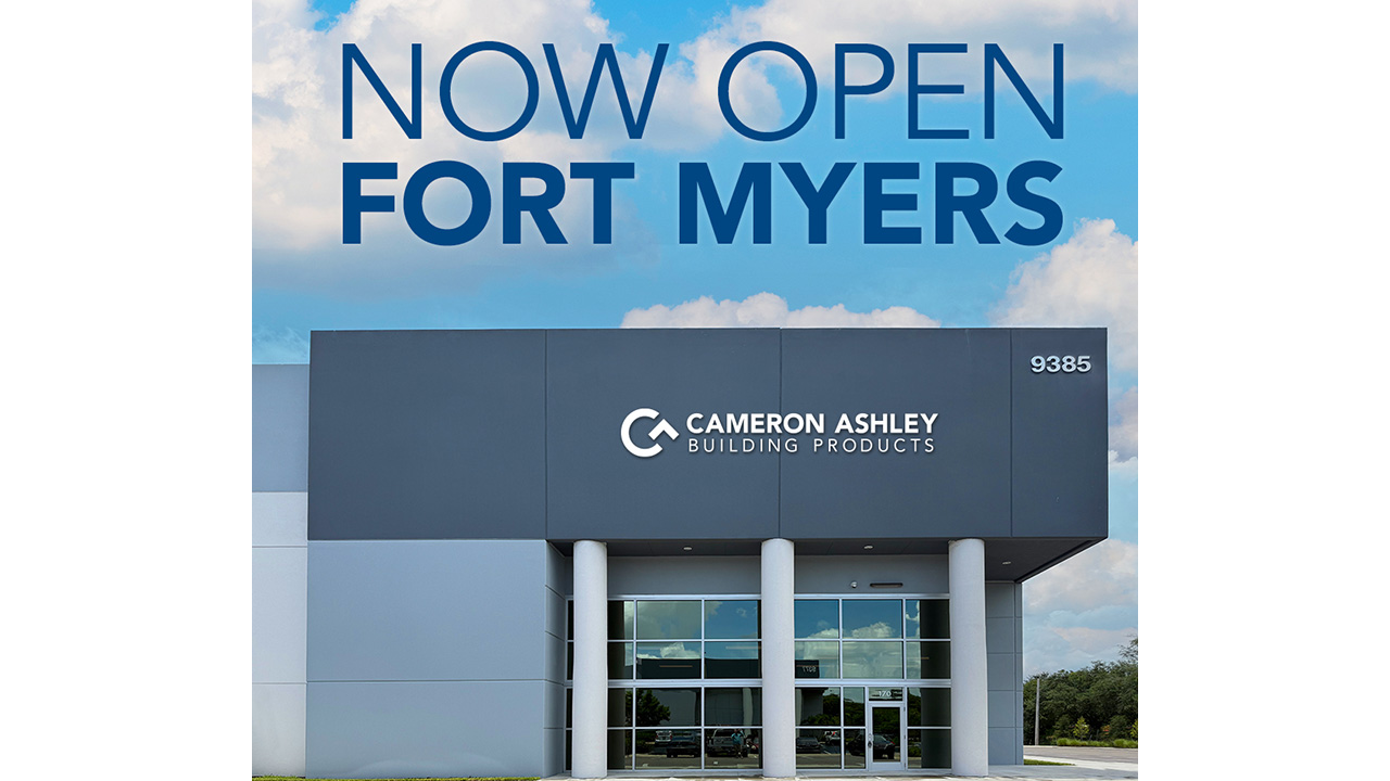 Cameron Ashley opens new Fort Myers distribution center | LBM Journal