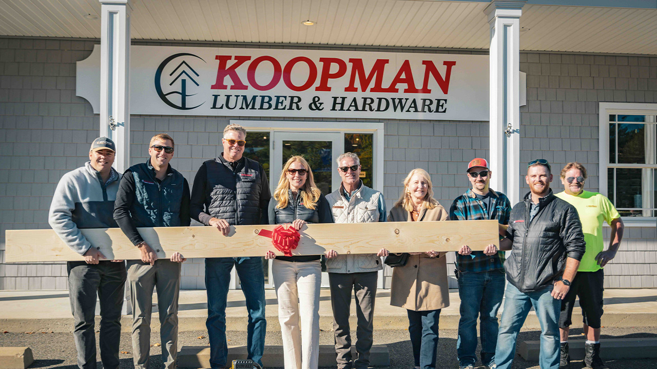 Koopman Lumber celebrates grand opening of new Pembroke location | LBM ...