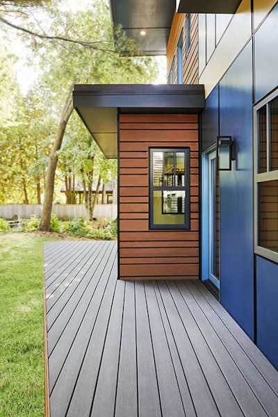 front porch cladding