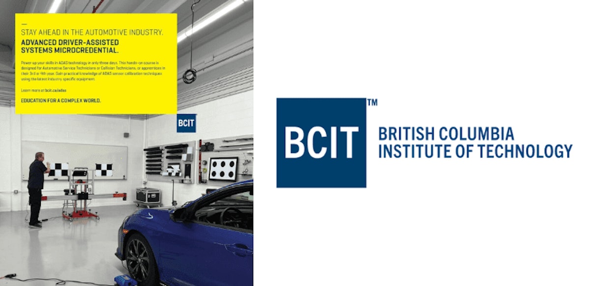 Calibrated Curriculum: BCIT offering ADAS training courses through March 31 | Collision Repair Mag