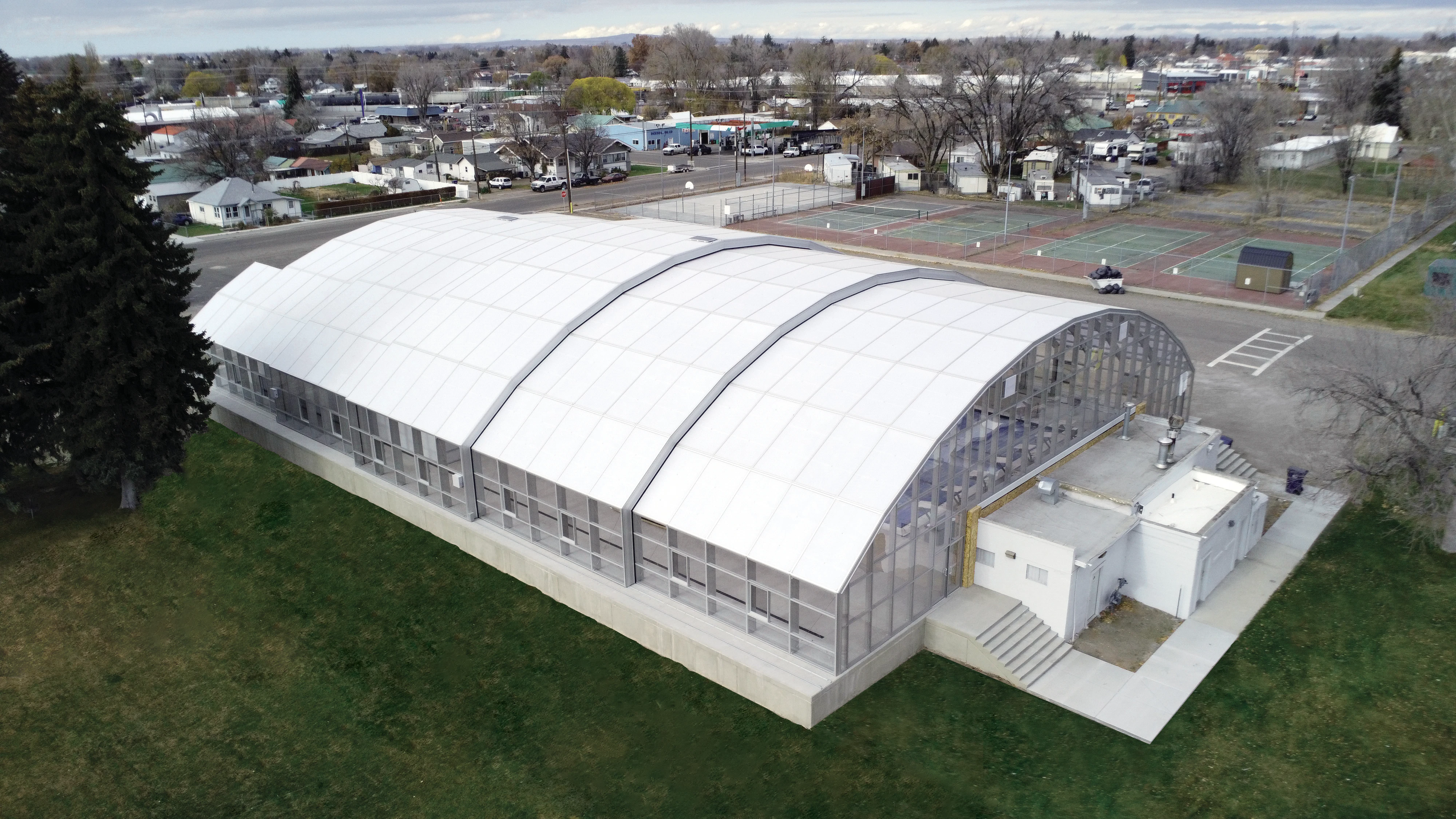 Rupert Pool Upgraded with DynaDome | Athletic Business