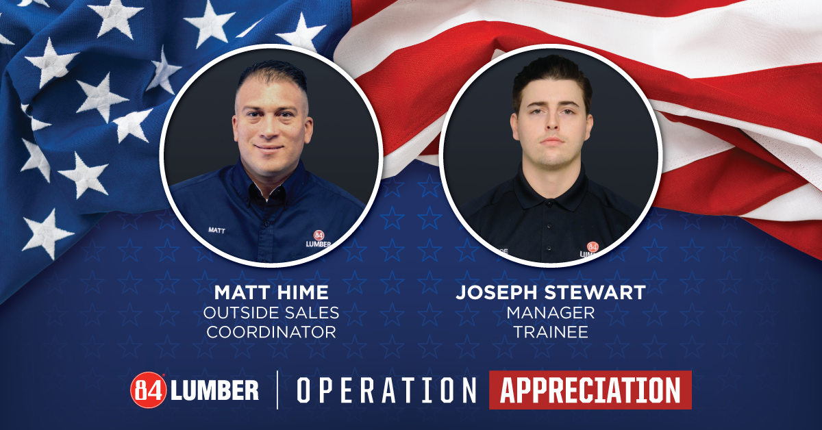 84 Lumber honors veterans through Operation Appreciation campaign | LBM ...