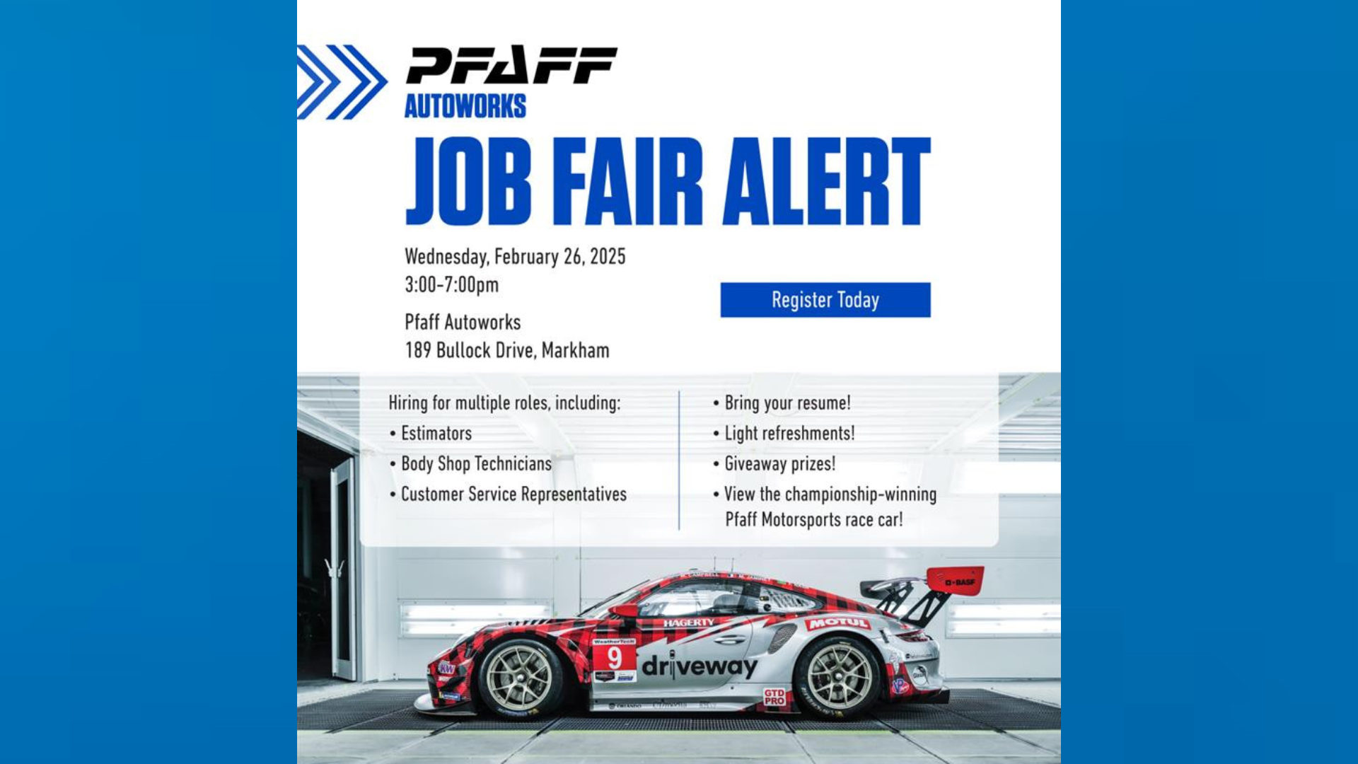 A Professional Path: Pfaff Autoworks to host job fair for automotive ...